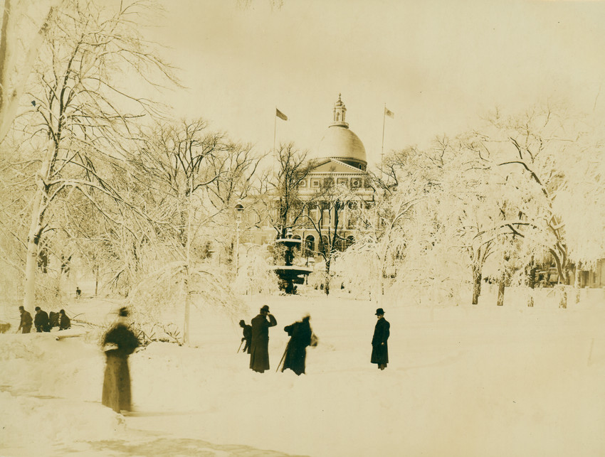 Looking back at archival photos of wintry scenes | Historic New England