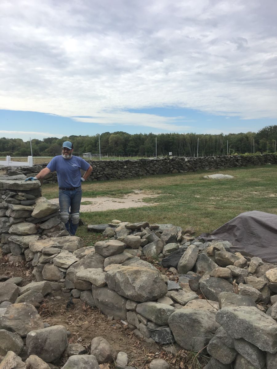 Favorite things: the stone walls at Casey Farm | Historic New England